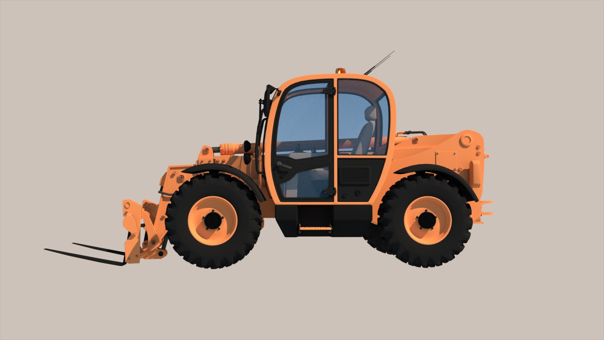 3D Telescopic Handler - TurboSquid 2078392