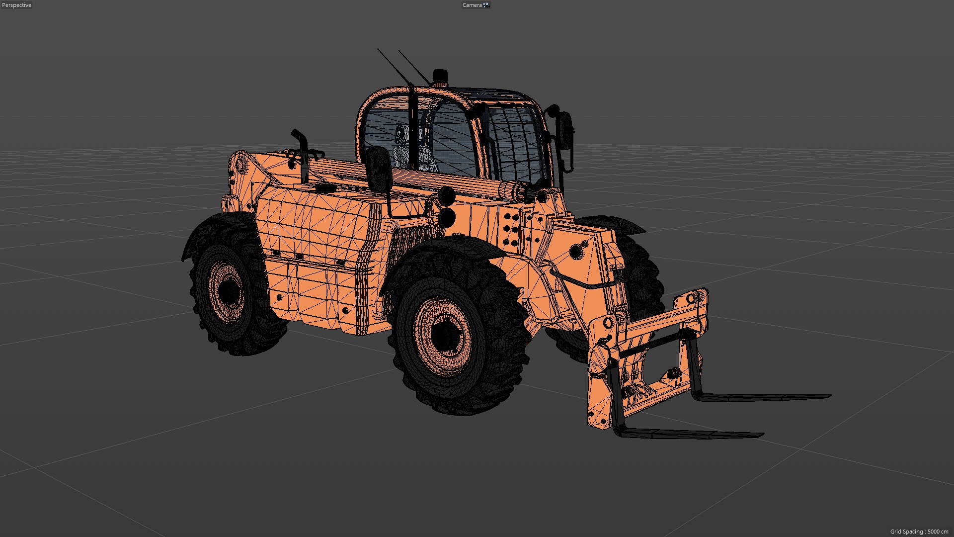 3D Telescopic Handler - TurboSquid 2078392
