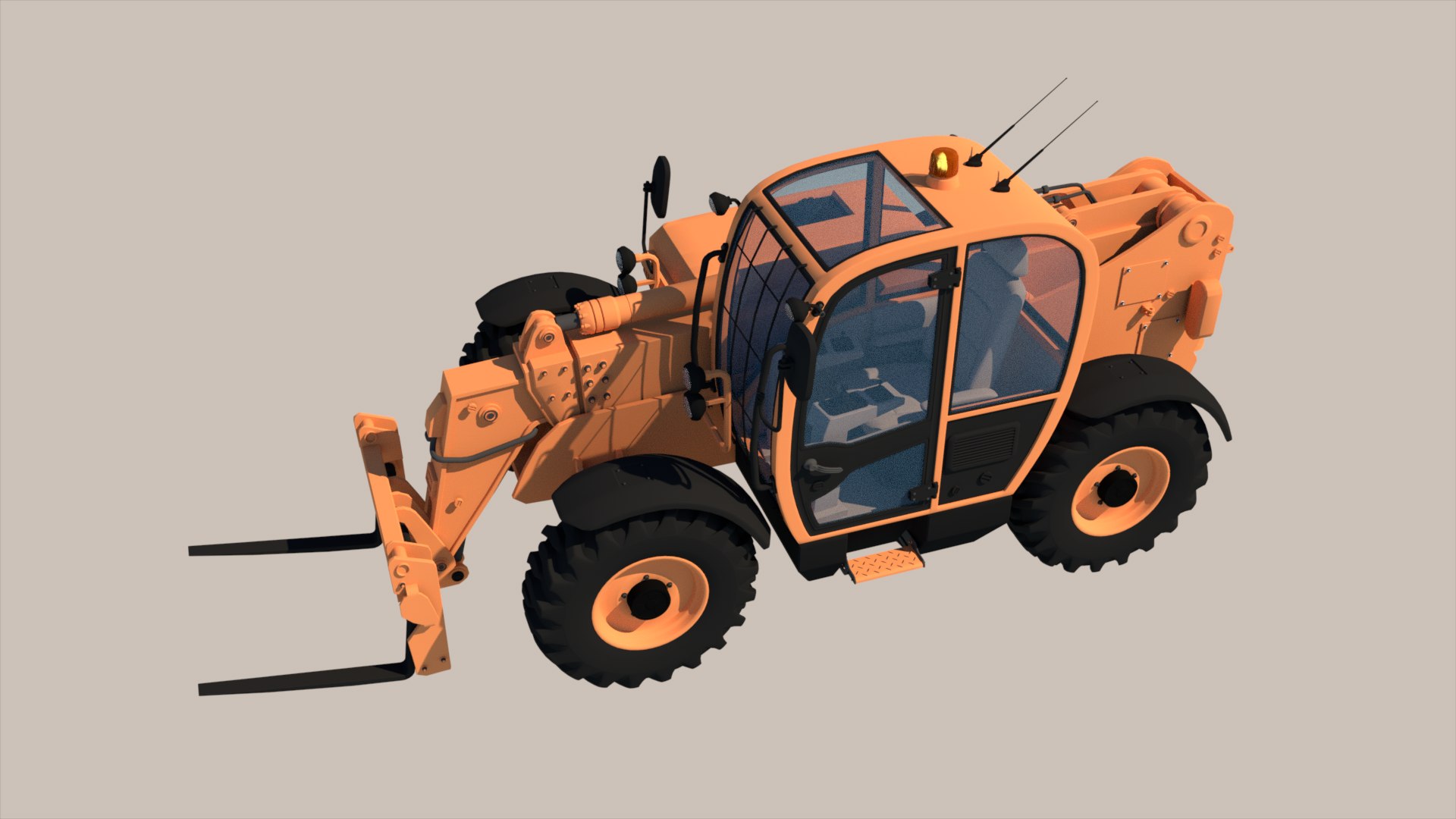 3D Telescopic Handler - TurboSquid 2078392