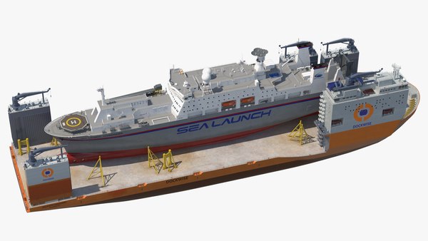modelo 3d BOKA Vanguard Heavy Lift con barco - TurboSquid 2390608
