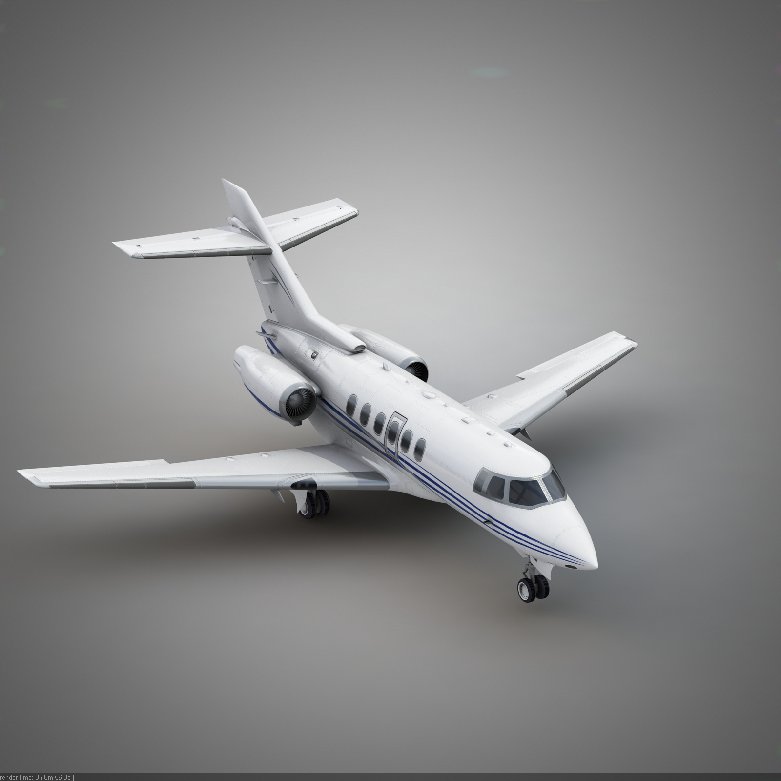 modelo 3d Hawker 800xp - TurboSquid 902227