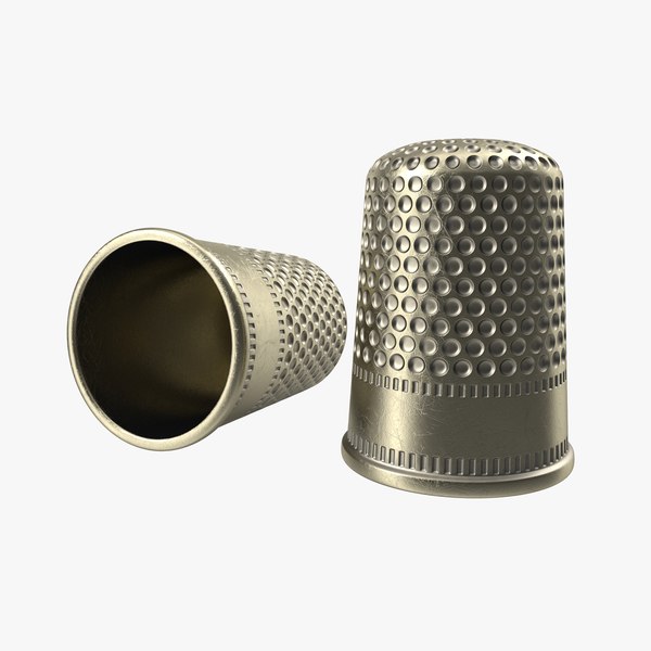 thimble modeled realistic 3d model