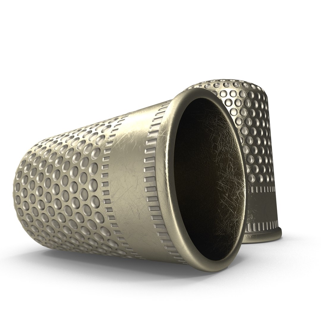 thimble modeled realistic 3d model