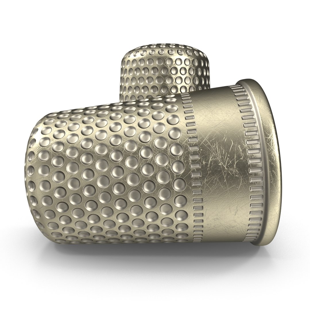 thimble modeled realistic 3d model