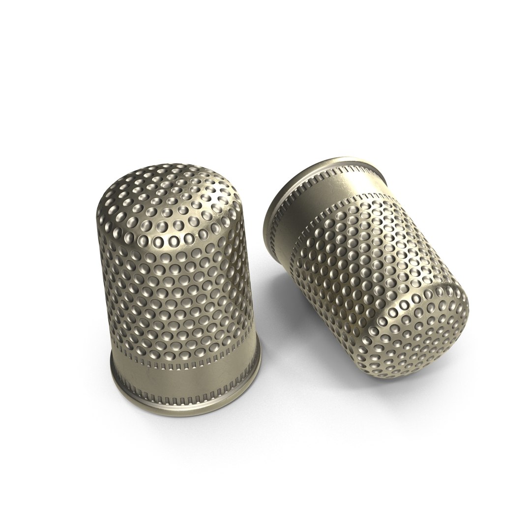 thimble modeled realistic 3d model