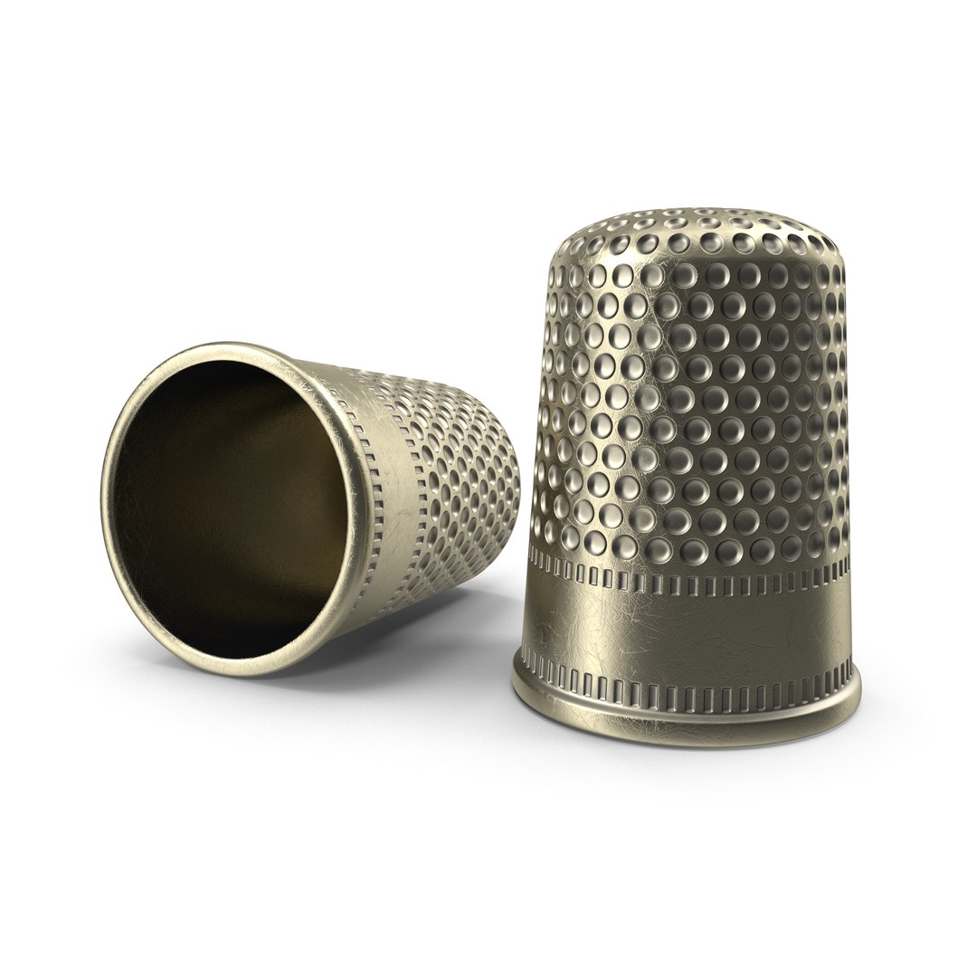 thimble modeled realistic 3d model