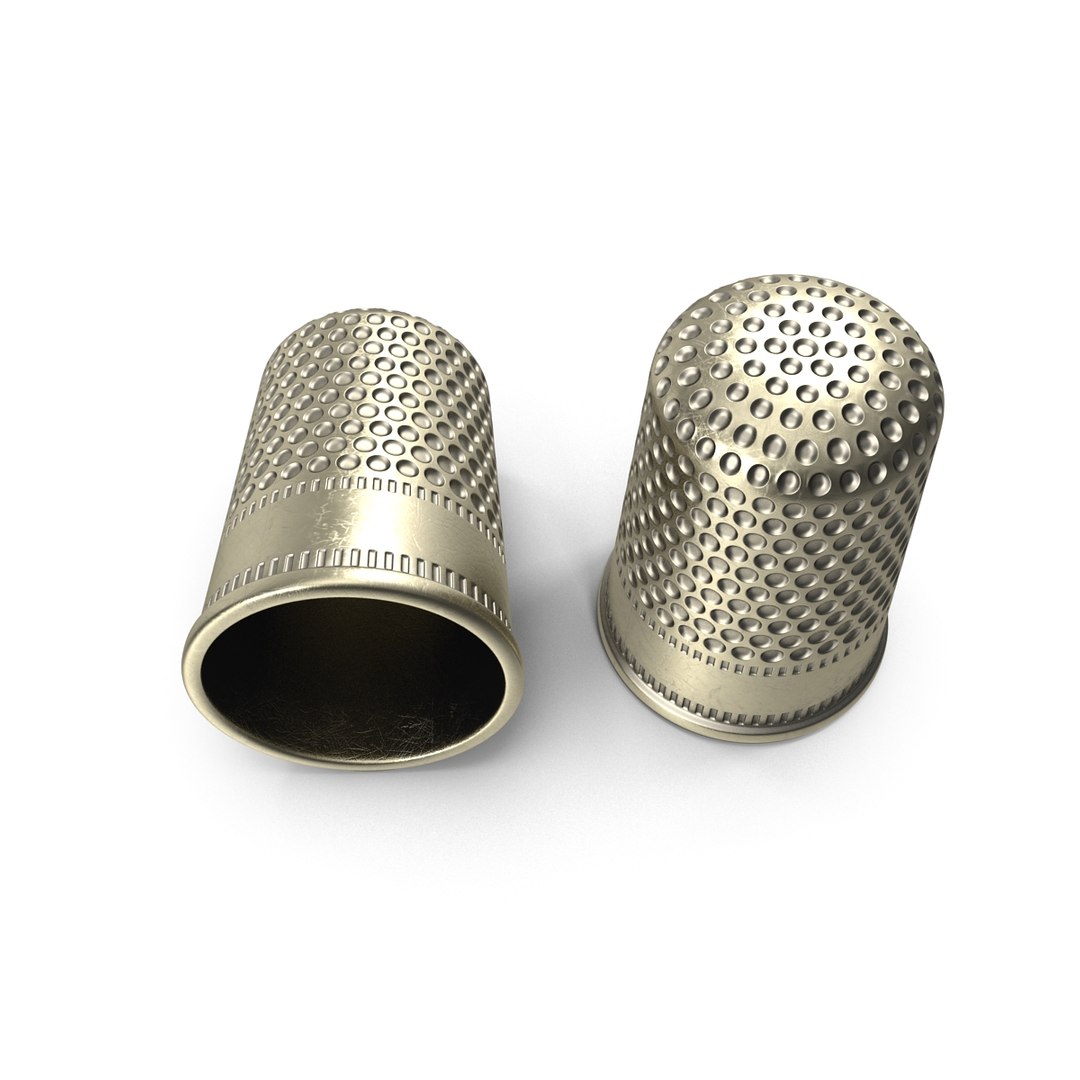 thimble modeled realistic 3d model