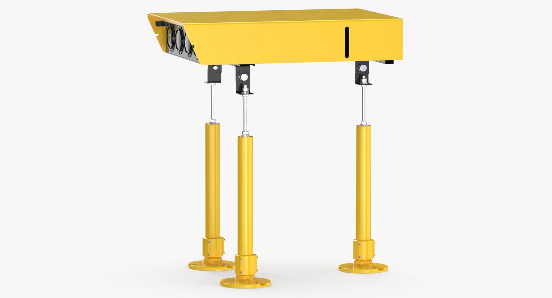 3D PAPI Lights Type 02 OFF Or ON Clean And Dirty - TurboSquid 2226887