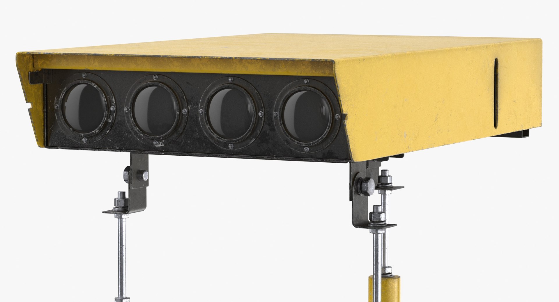 3D PAPI Lights Type 02 OFF Or ON Clean And Dirty - TurboSquid 2226887