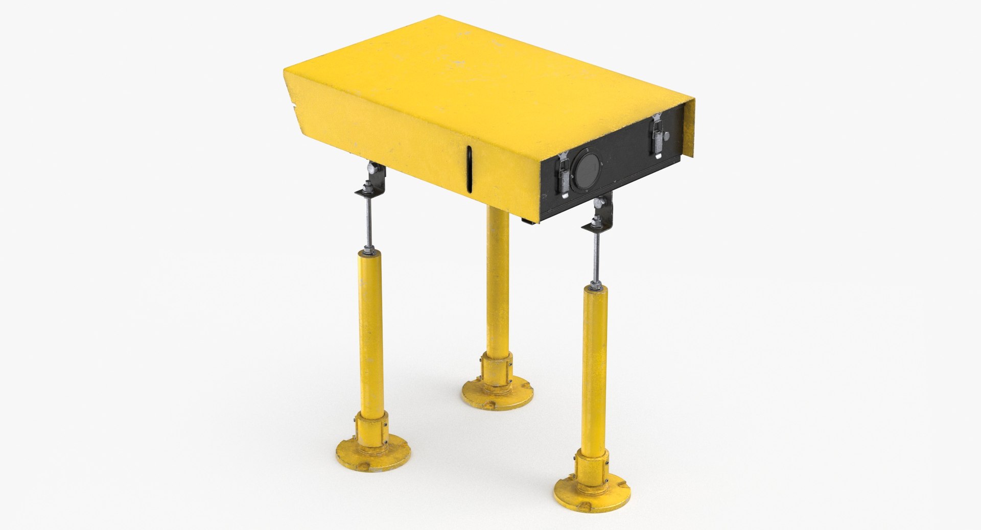 3D PAPI Lights Type 02 OFF Or ON Clean And Dirty - TurboSquid 2226887