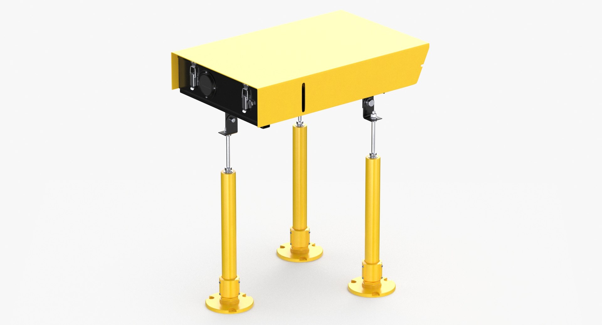 3D PAPI Lights Type 02 OFF Or ON Clean And Dirty - TurboSquid 2226887