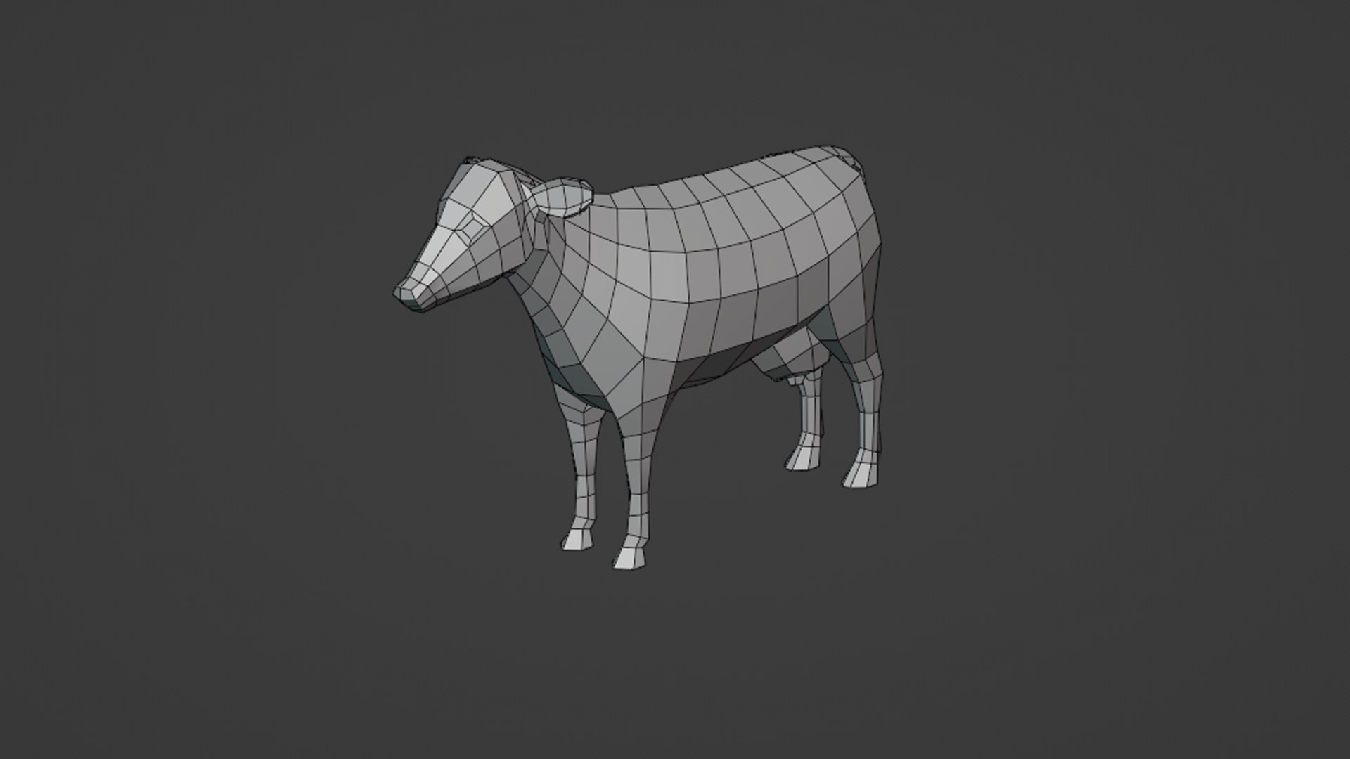 3D Stylized Lowpoly COW - TurboSquid 2185956