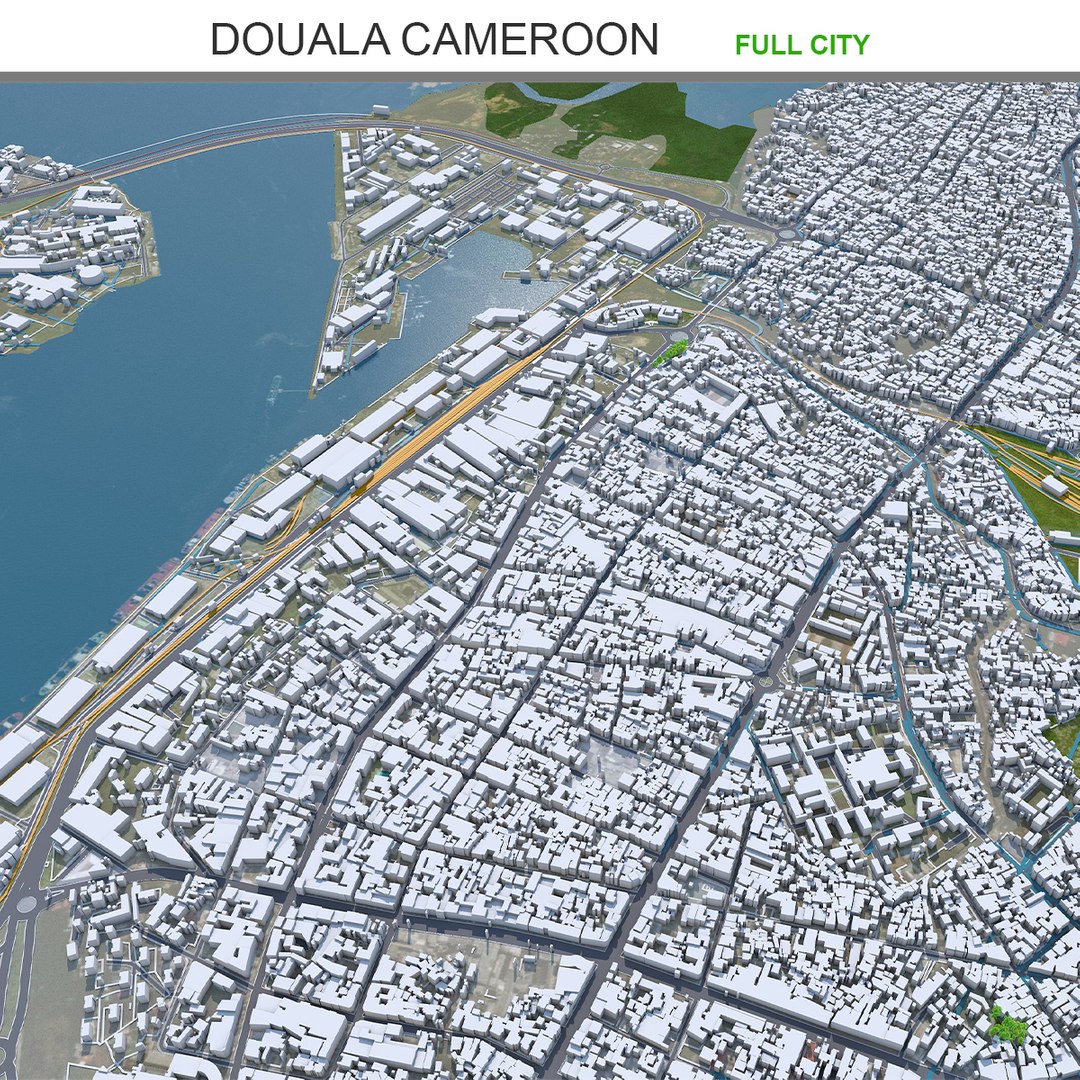 3D Douala City Cameroon - TurboSquid 2085985