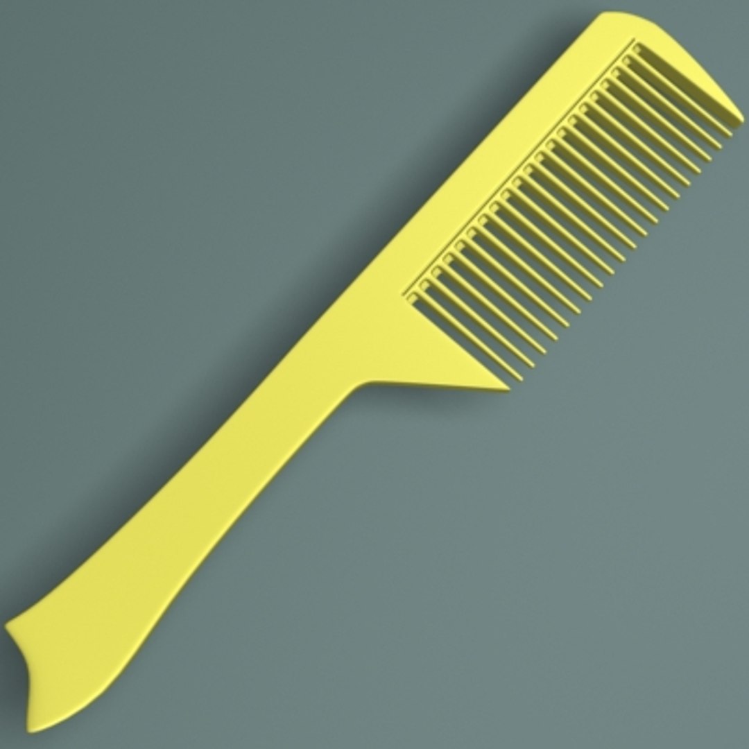 comb 3d model