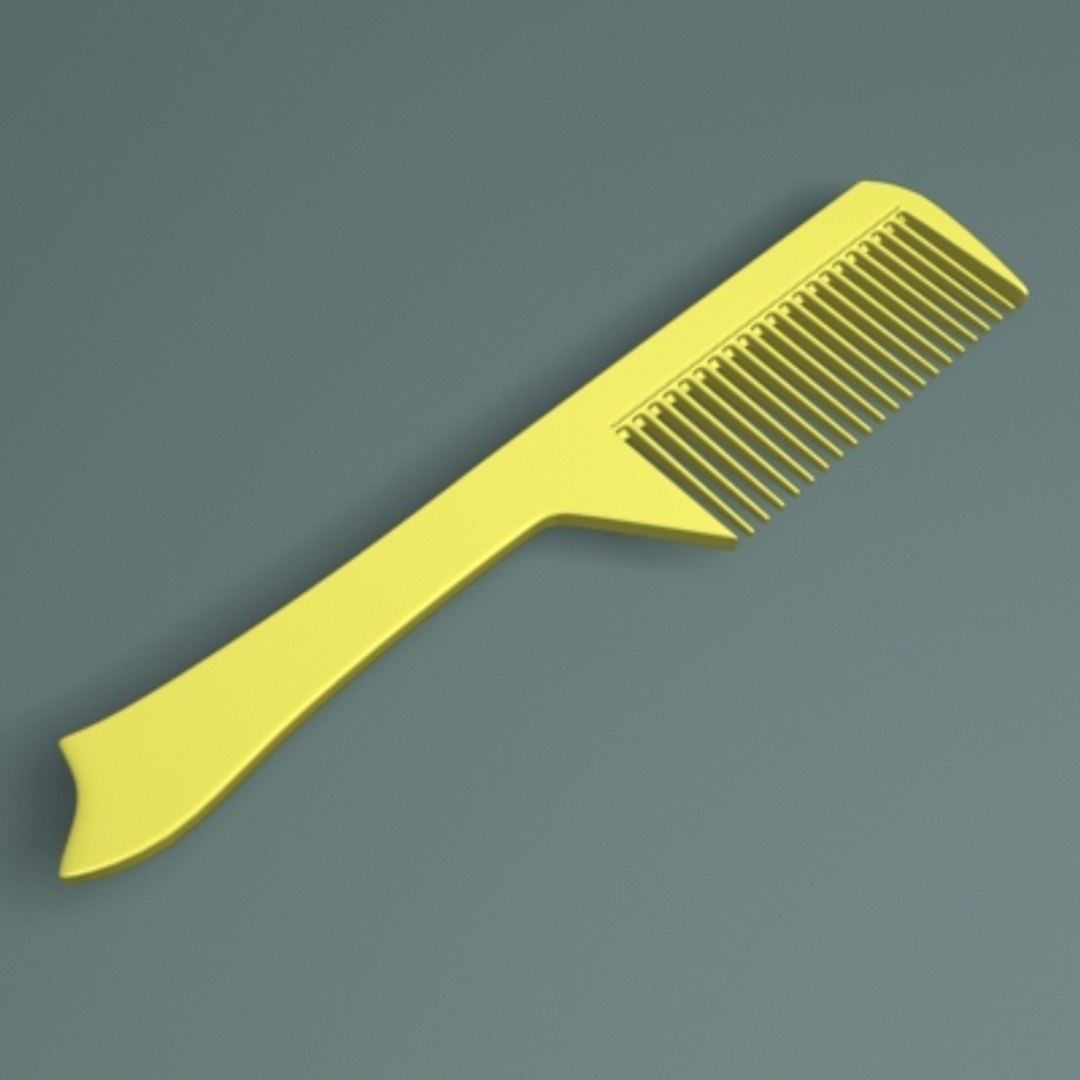 comb 3d model