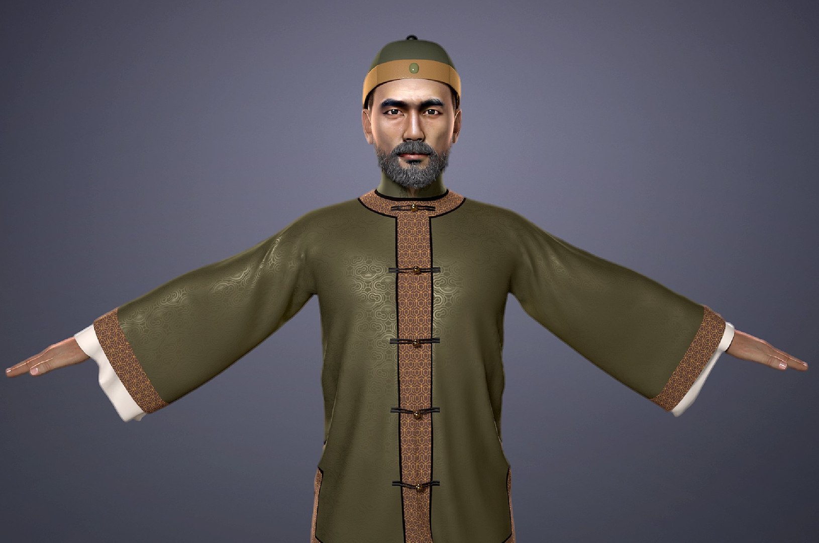 Qing Dynasty Prince Of China 3D Model - TurboSquid 2203049