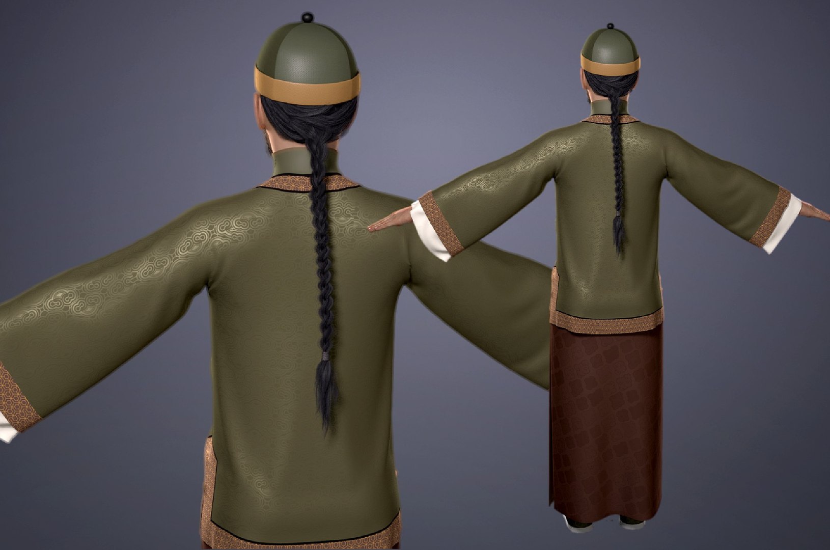 Qing Dynasty Prince Of China 3D Model - TurboSquid 2203049