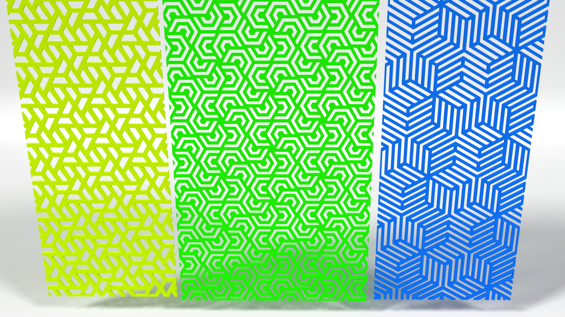 Ornament modern pattern 3D - TurboSquid 1536842