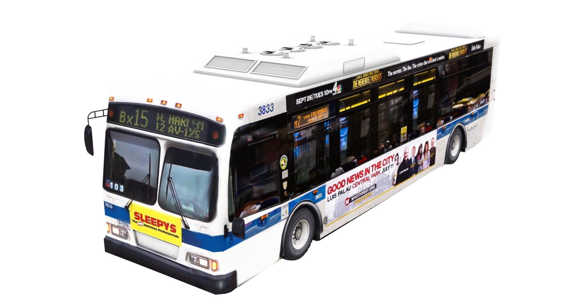 Bus Nyc 3D Model - TurboSquid 1309714