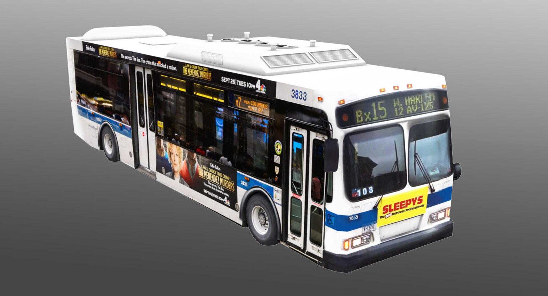 Bus Nyc 3D Model - TurboSquid 1309714