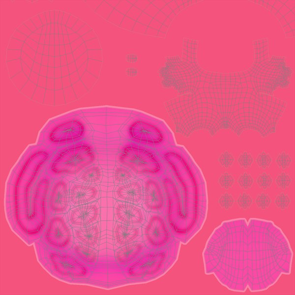 3D cute cartoon brain - TurboSquid 1519407