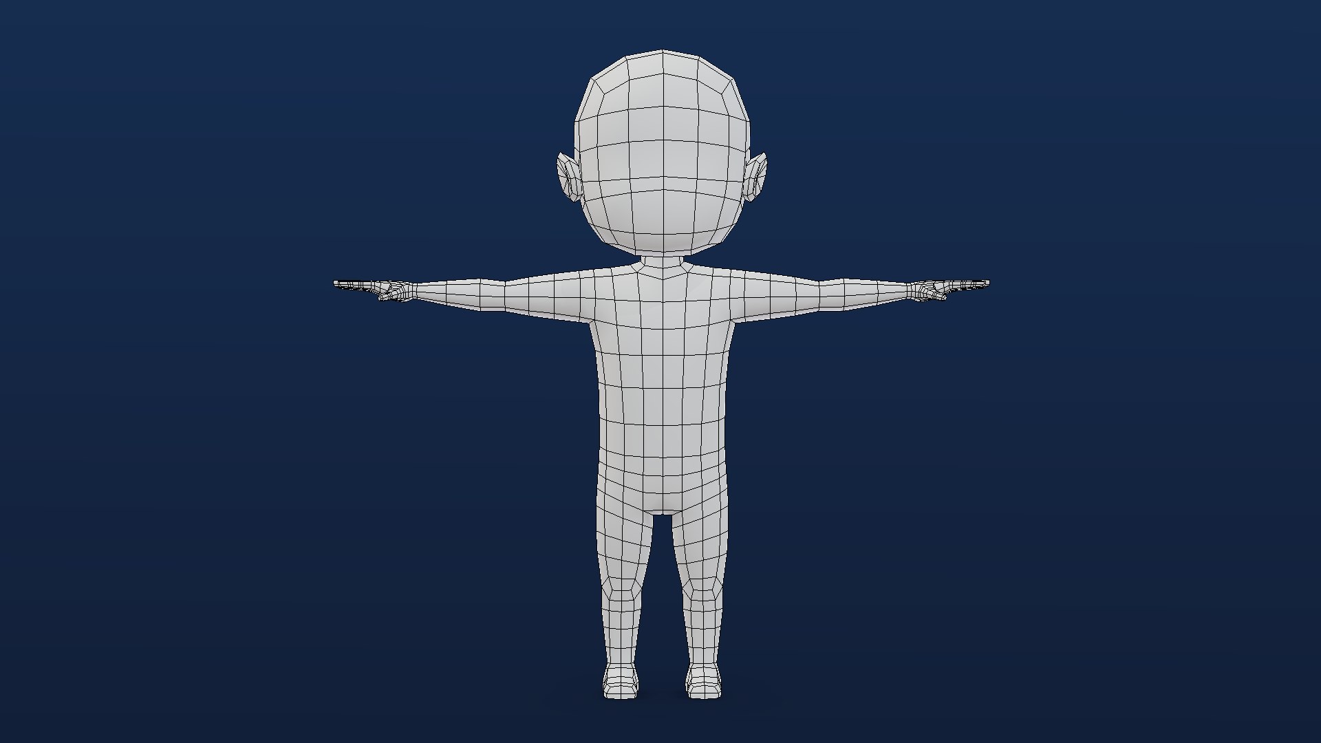Rig Characters Base Mesh 3D Model - TurboSquid 1653054