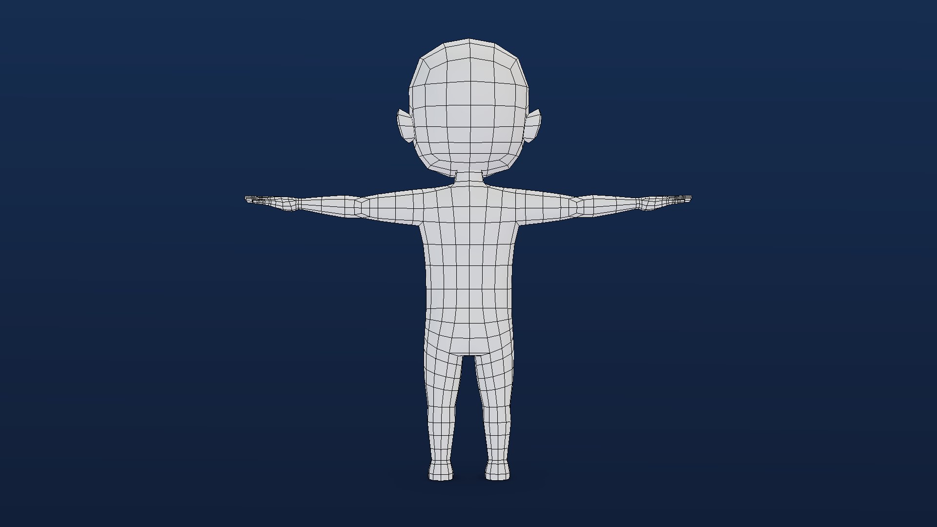 Rig Characters Base Mesh 3D Model - TurboSquid 1653054