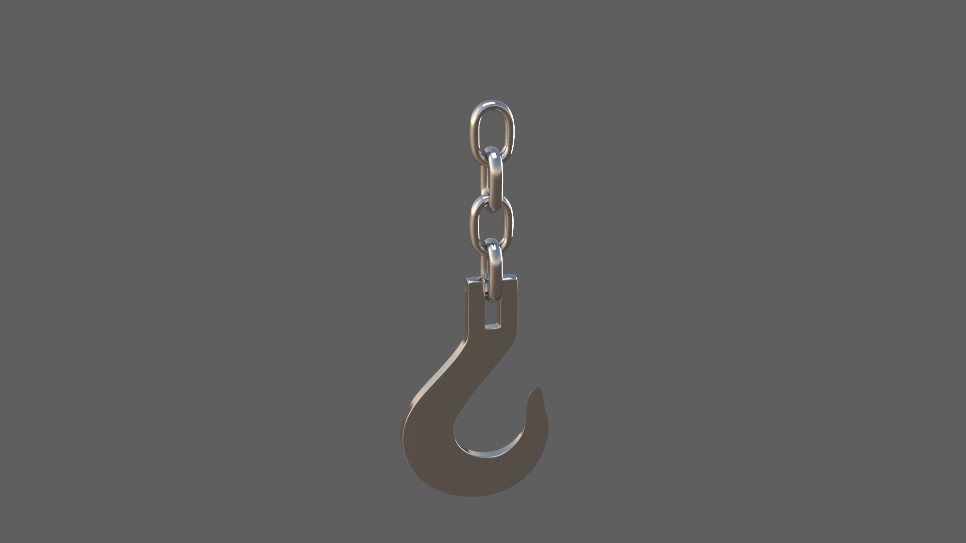 Steel Hook 3D Model - TurboSquid 2343660