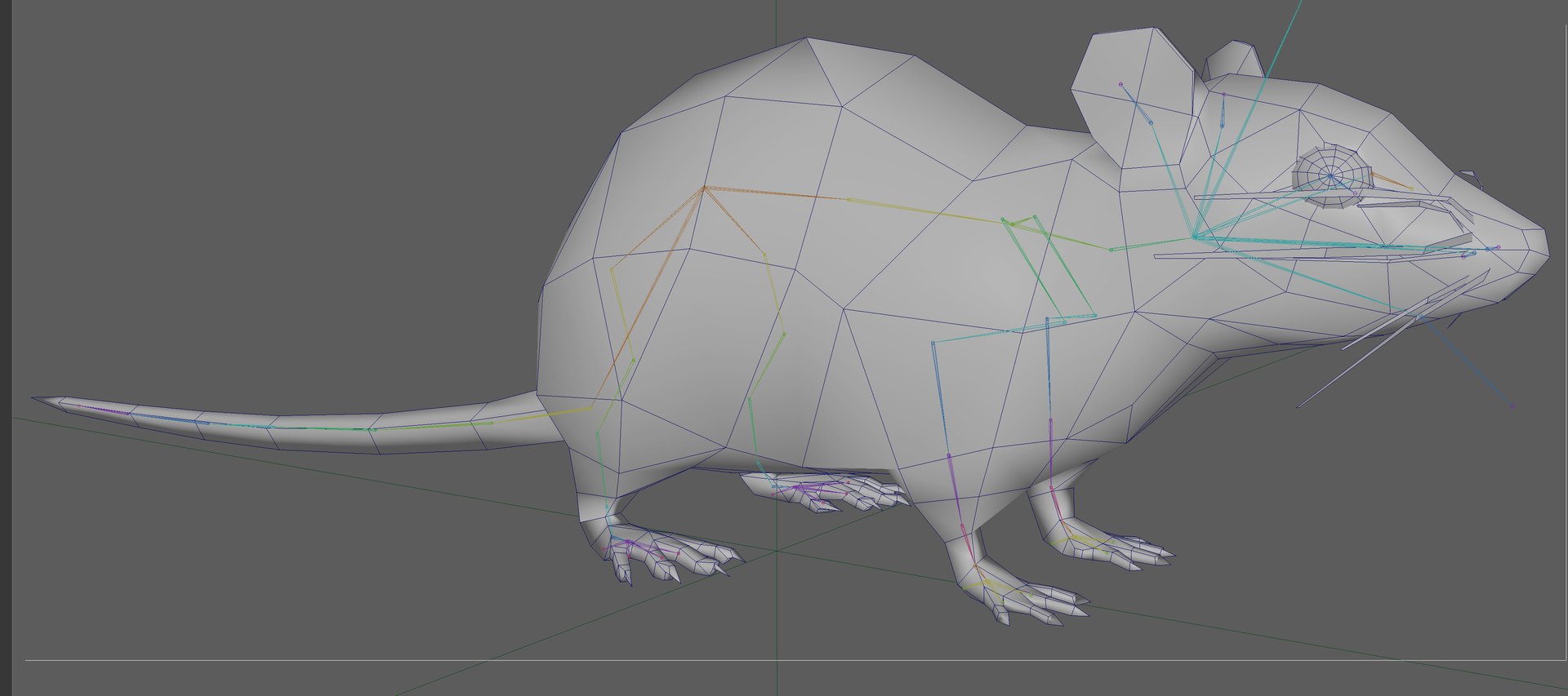 3D Rat Low Poly Rig Model - TurboSquid 1998275