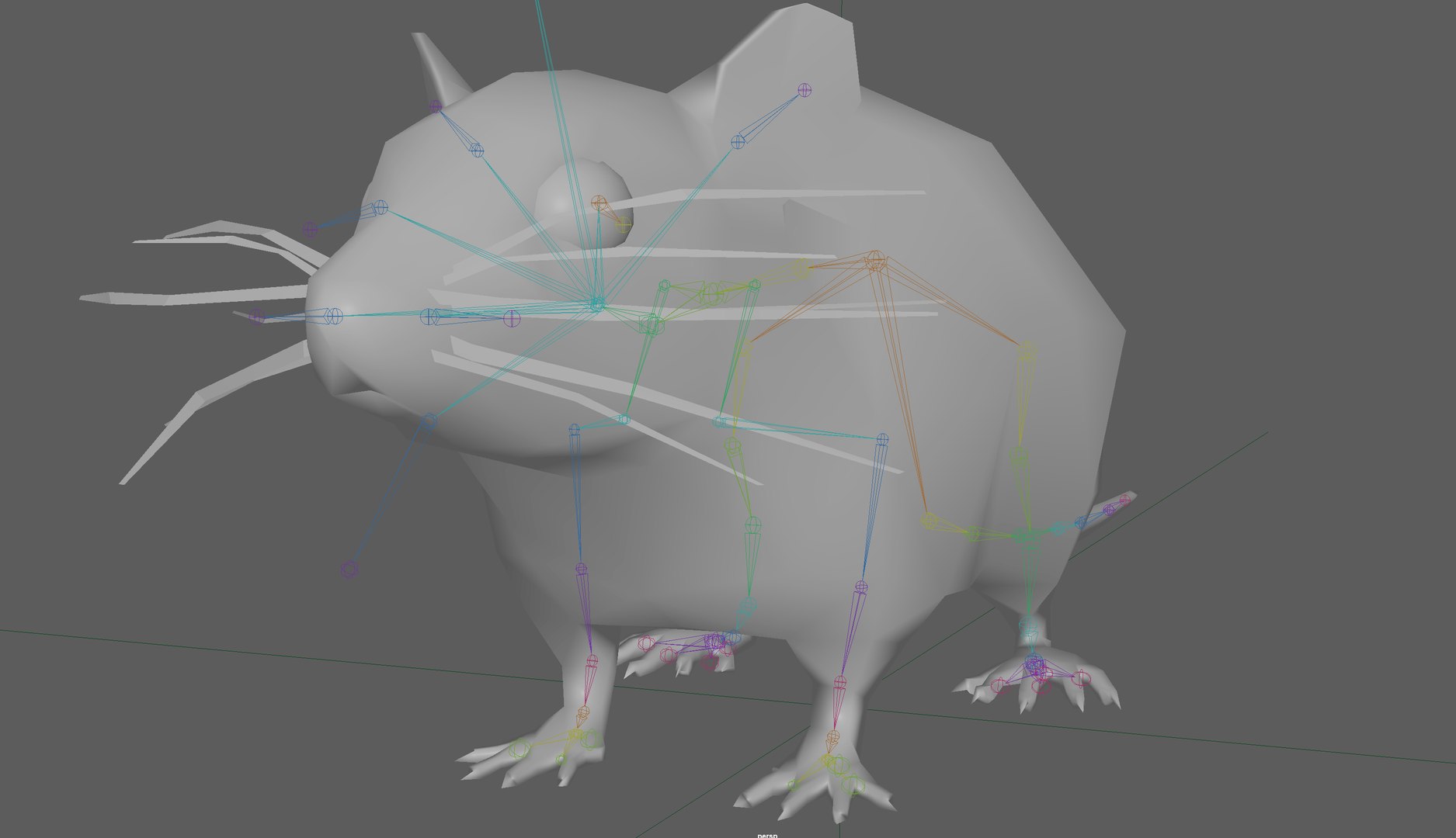 3D Rat Low Poly Rig Model - TurboSquid 1998275