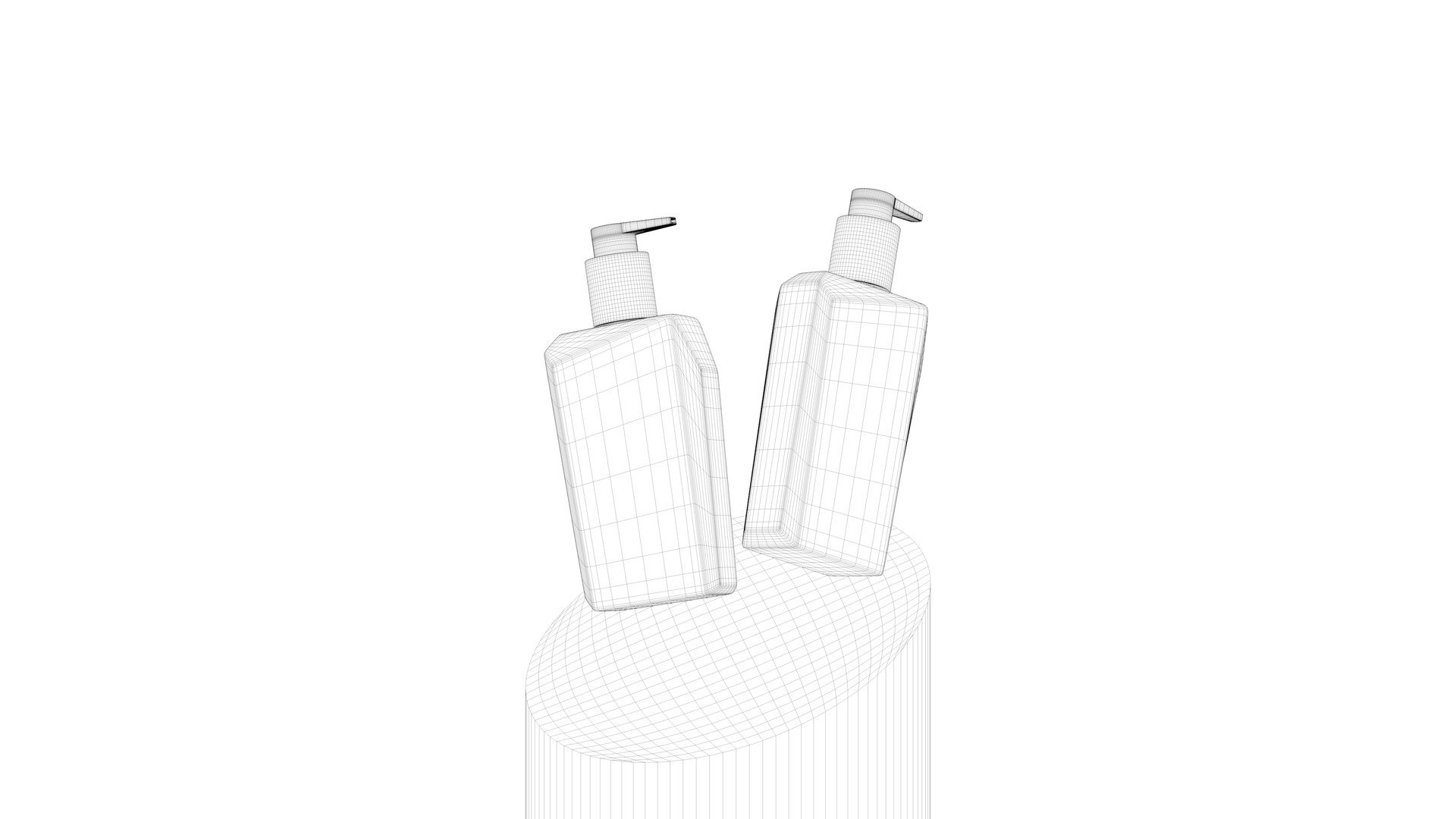 Cosmetic Container 3D Model - TurboSquid 2141066