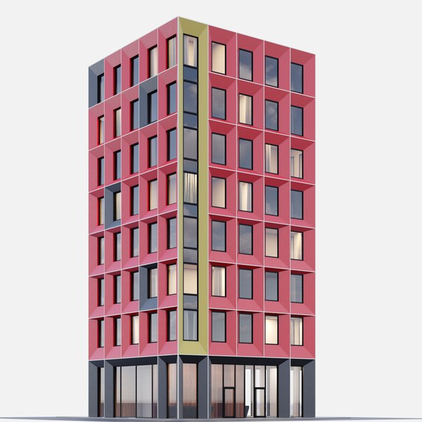 modelo 3d Edificio moderno 5 - TurboSquid 2290138