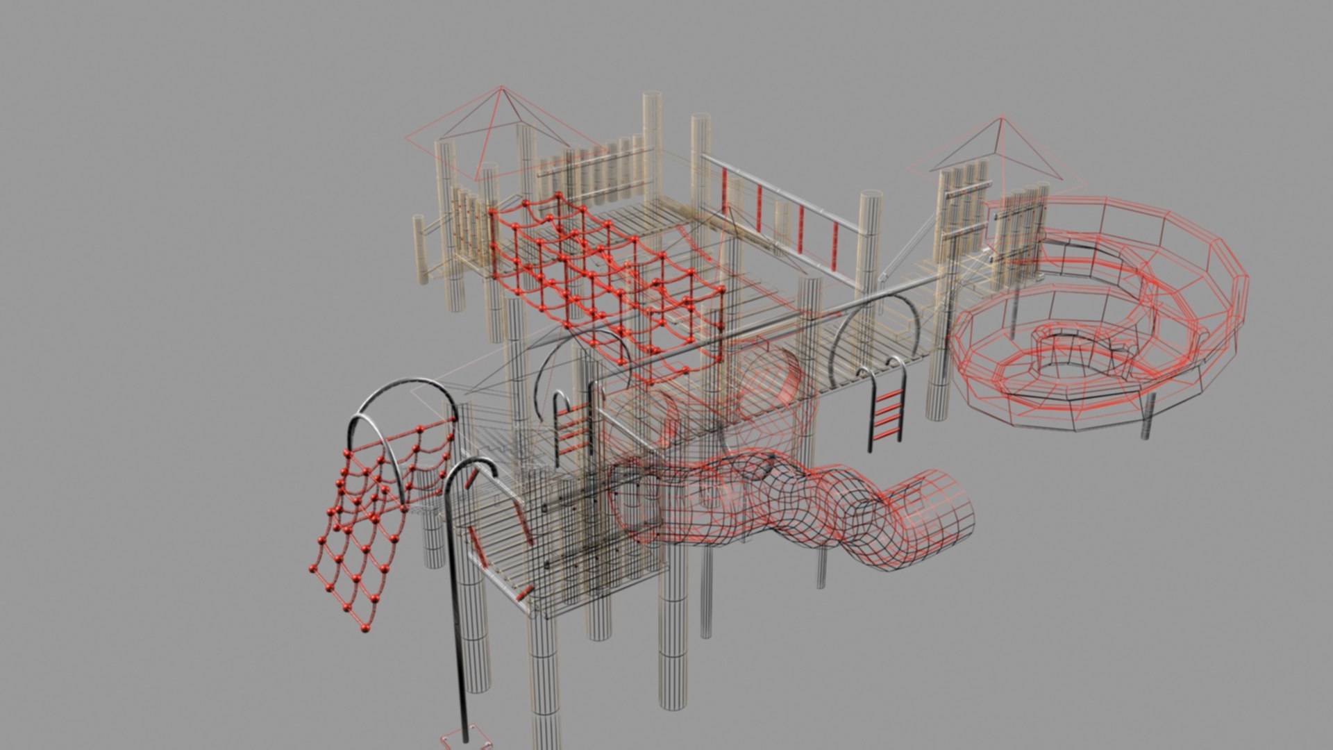 3d Playground Model