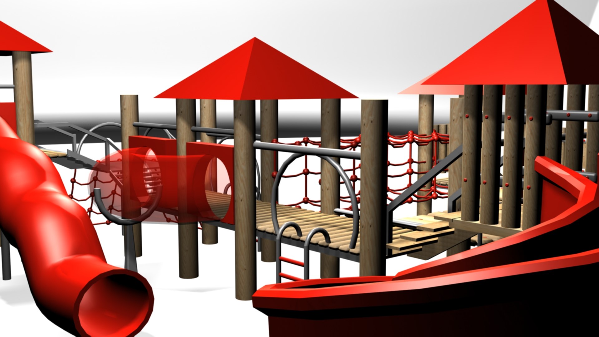 3d Playground Model