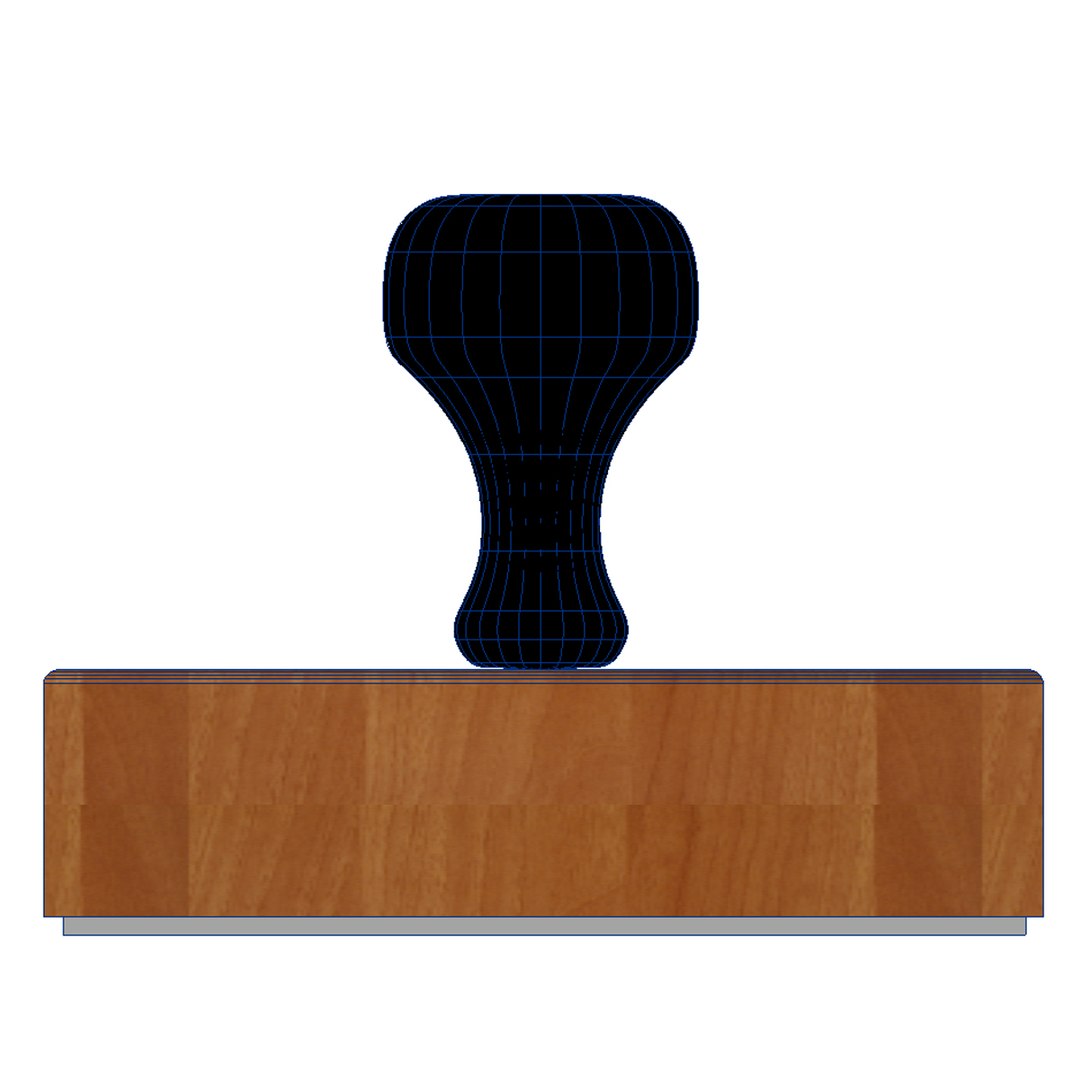 Rubber Stamp 3d Model