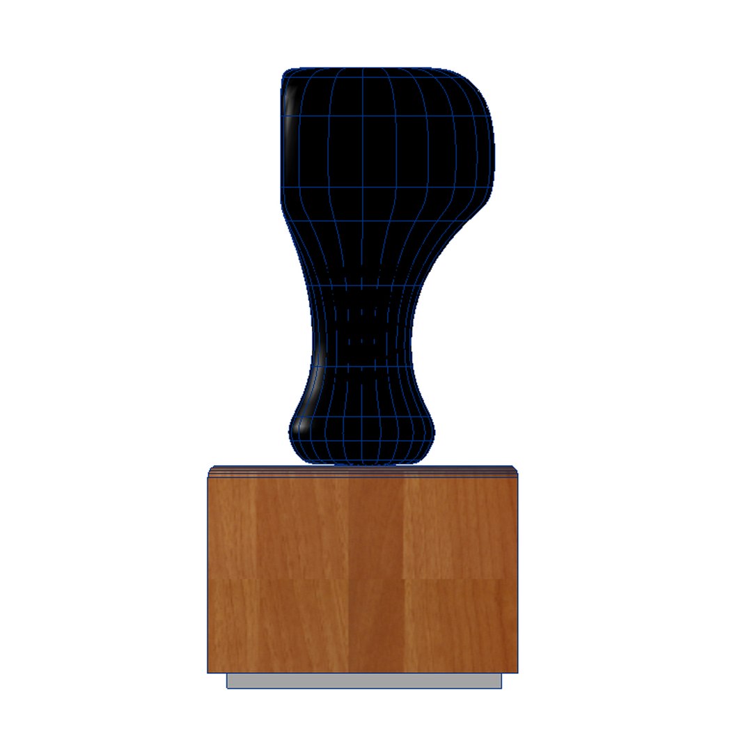 Rubber Stamp 3d Model