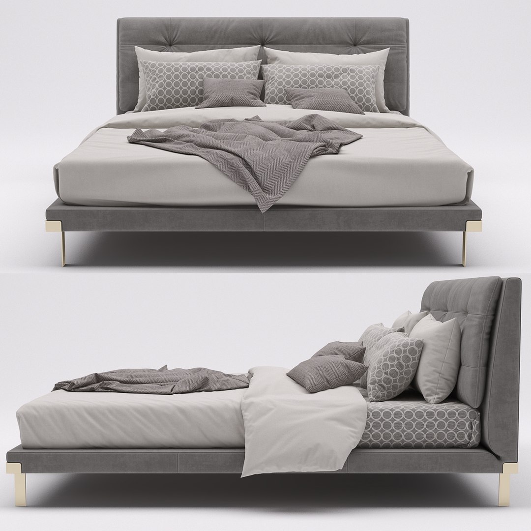 Bed Baxter Viktor 3D Model - TurboSquid 1382110