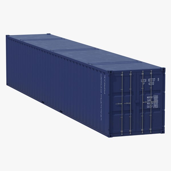 48 ft shipping iso container obj