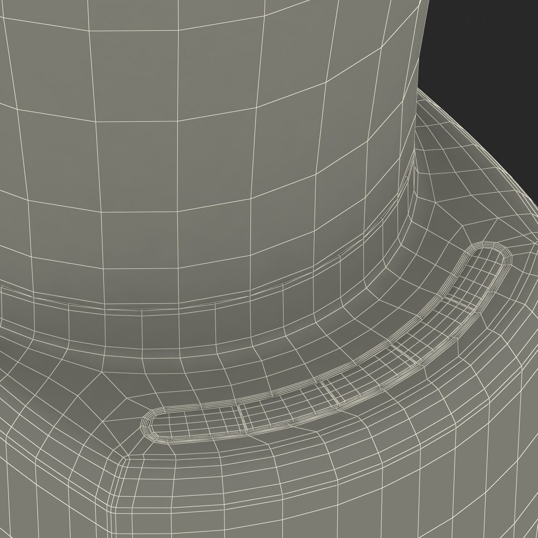 3d food processor modeled model