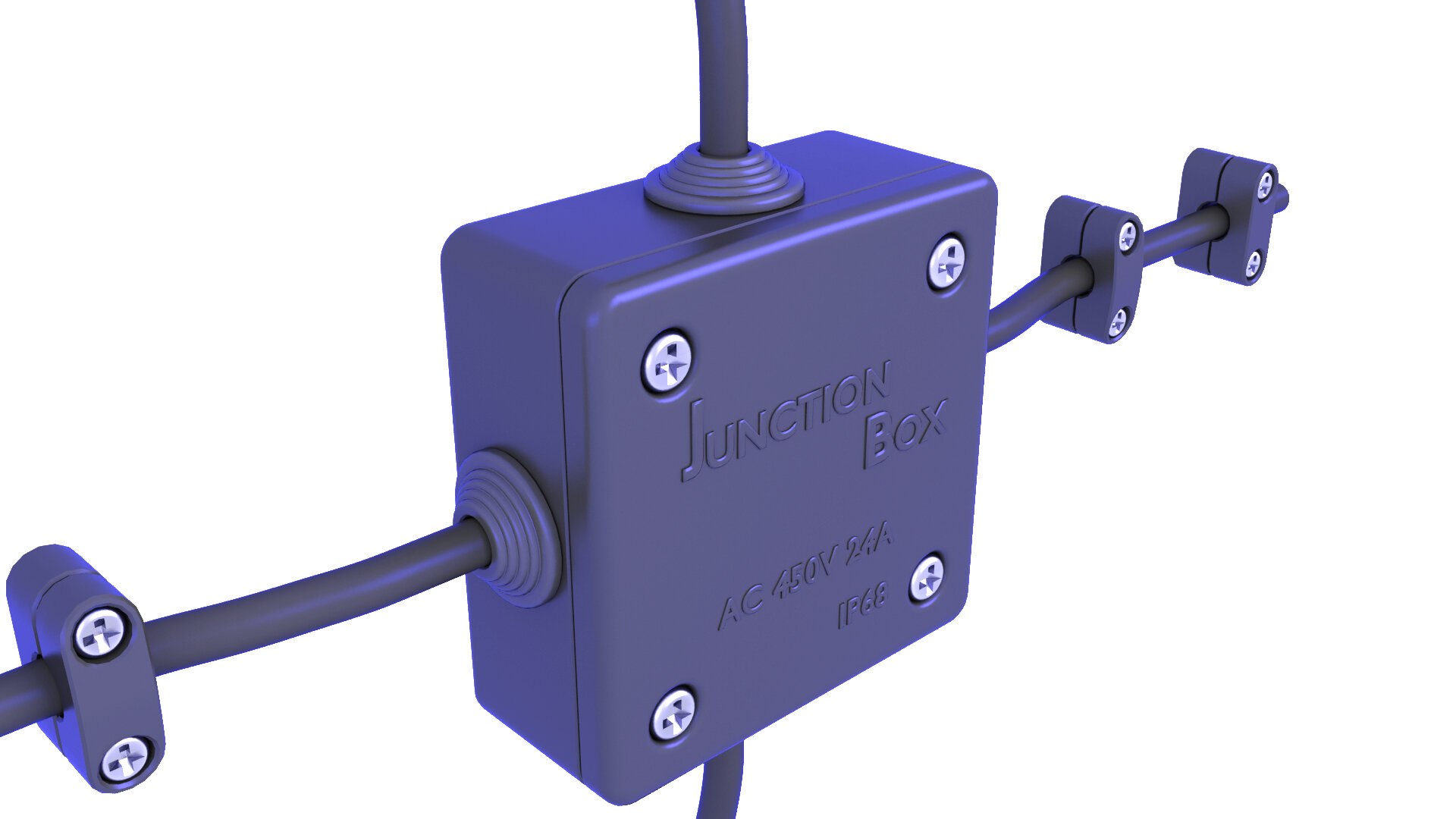 Wall Junction Box 32 3D Model - TurboSquid 1857867