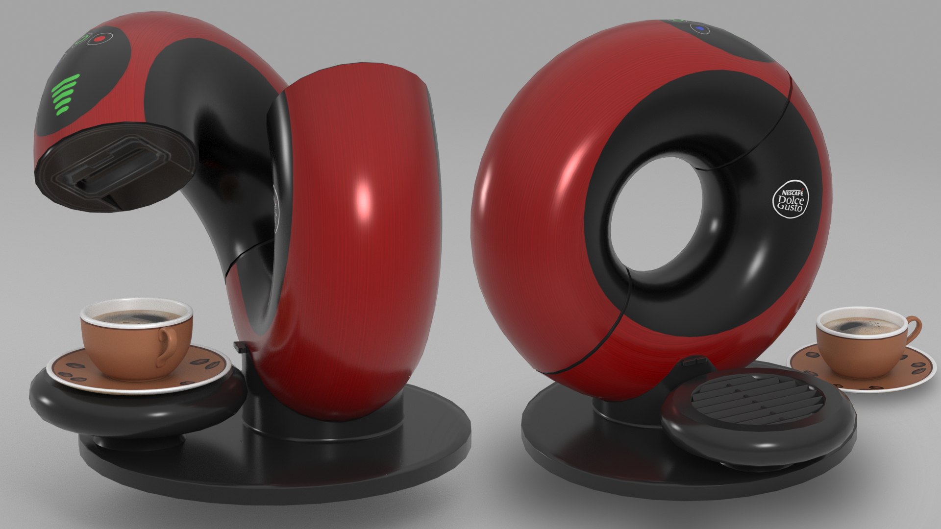 Eclipse Coffee Maker 3D Model - TurboSquid 1900788