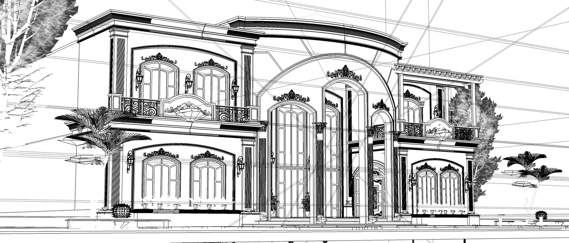 CLASSIC VILA 3D Model - TurboSquid 1872570