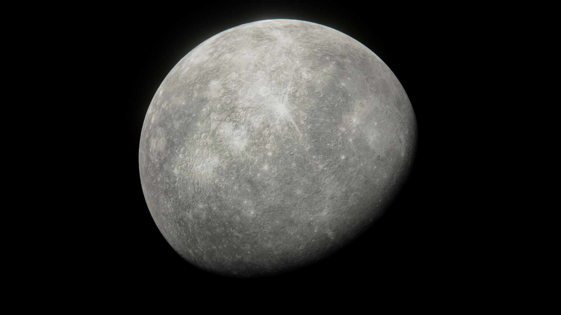 Planet Mercury Model - TurboSquid 1665879