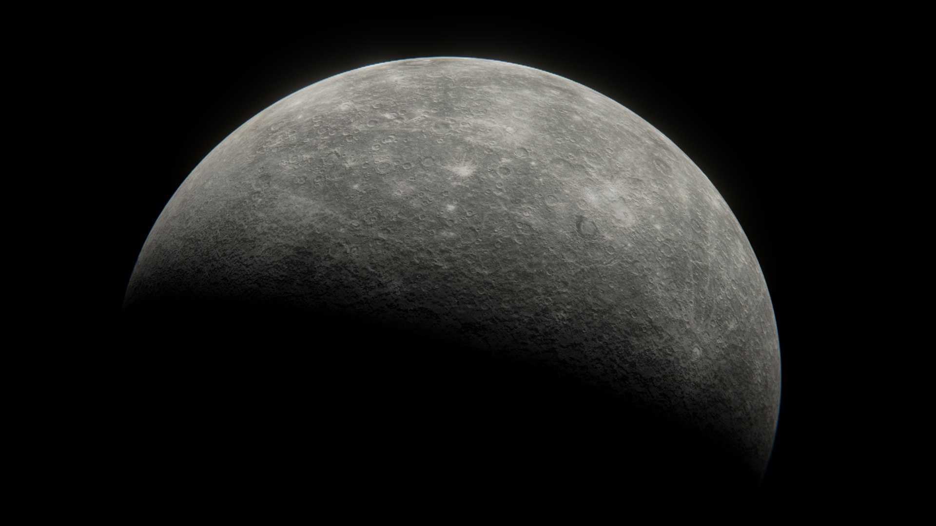 Planet Mercury Model - TurboSquid 1665879