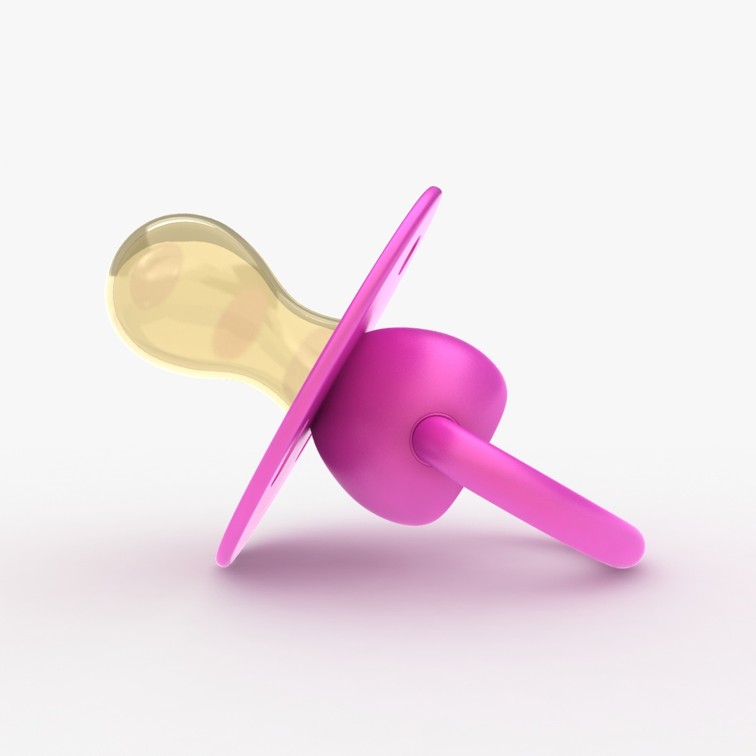 Realistic Pacifier 3D Model - TurboSquid 1321894