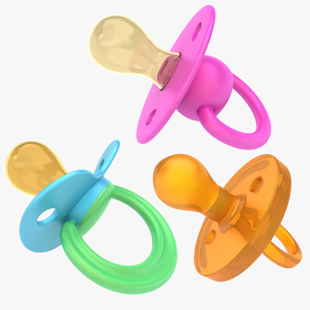 Realistic pacifier 3D model - TurboSquid 1321894