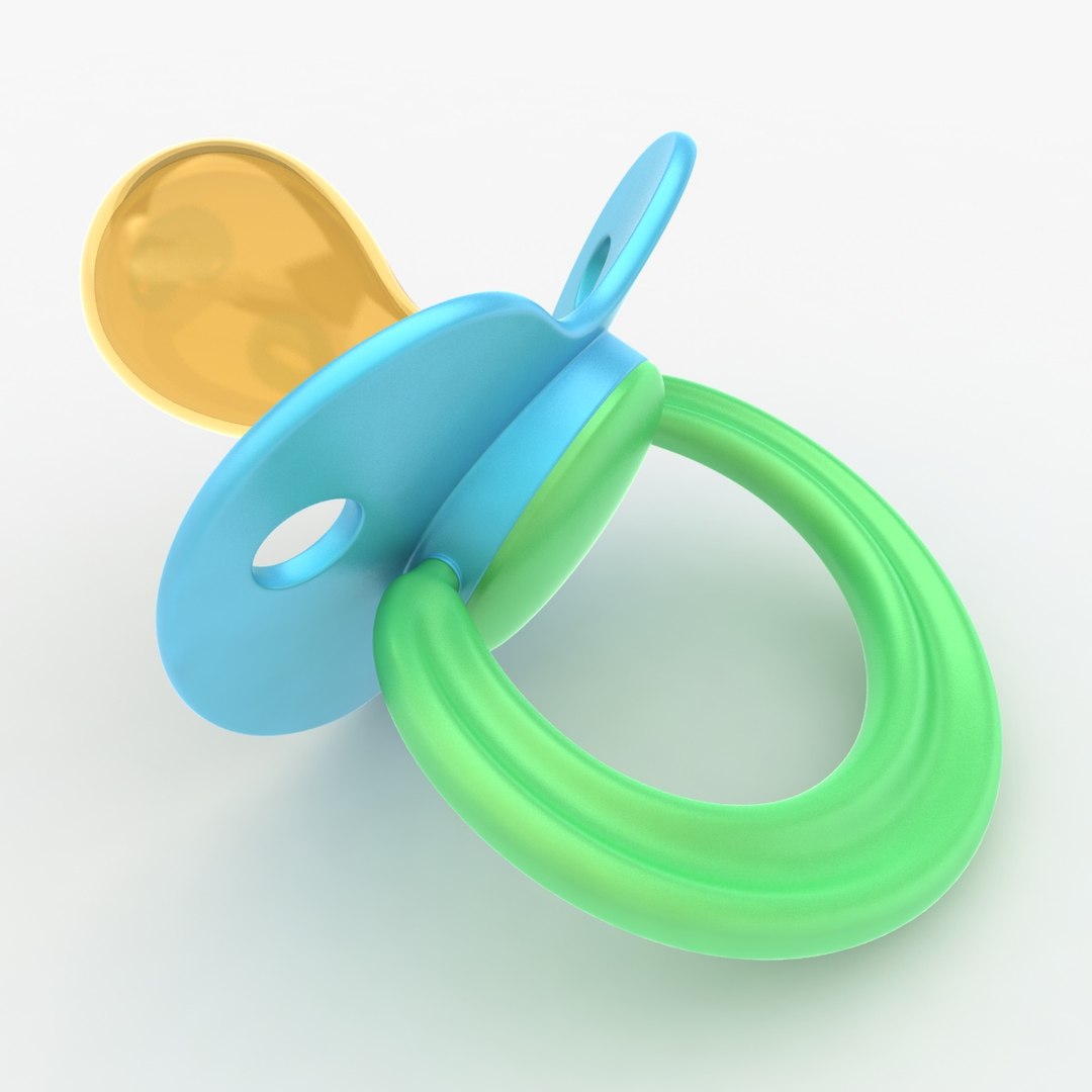 Realistic Pacifier 3D Model - TurboSquid 1321894