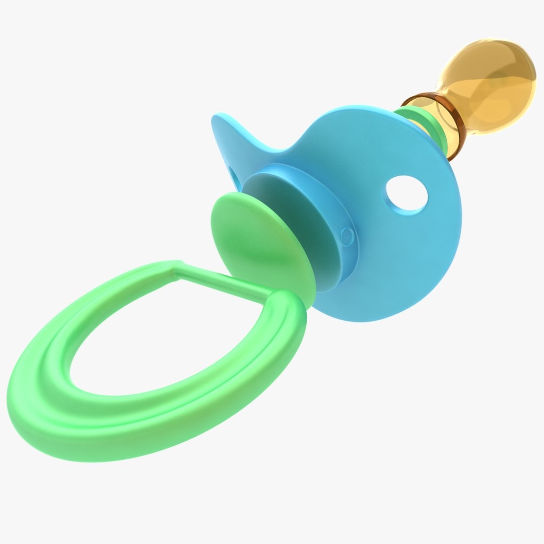 Realistic Pacifier 3D Model - TurboSquid 1321894