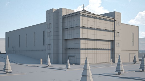 3D model factory - TurboSquid 1415068