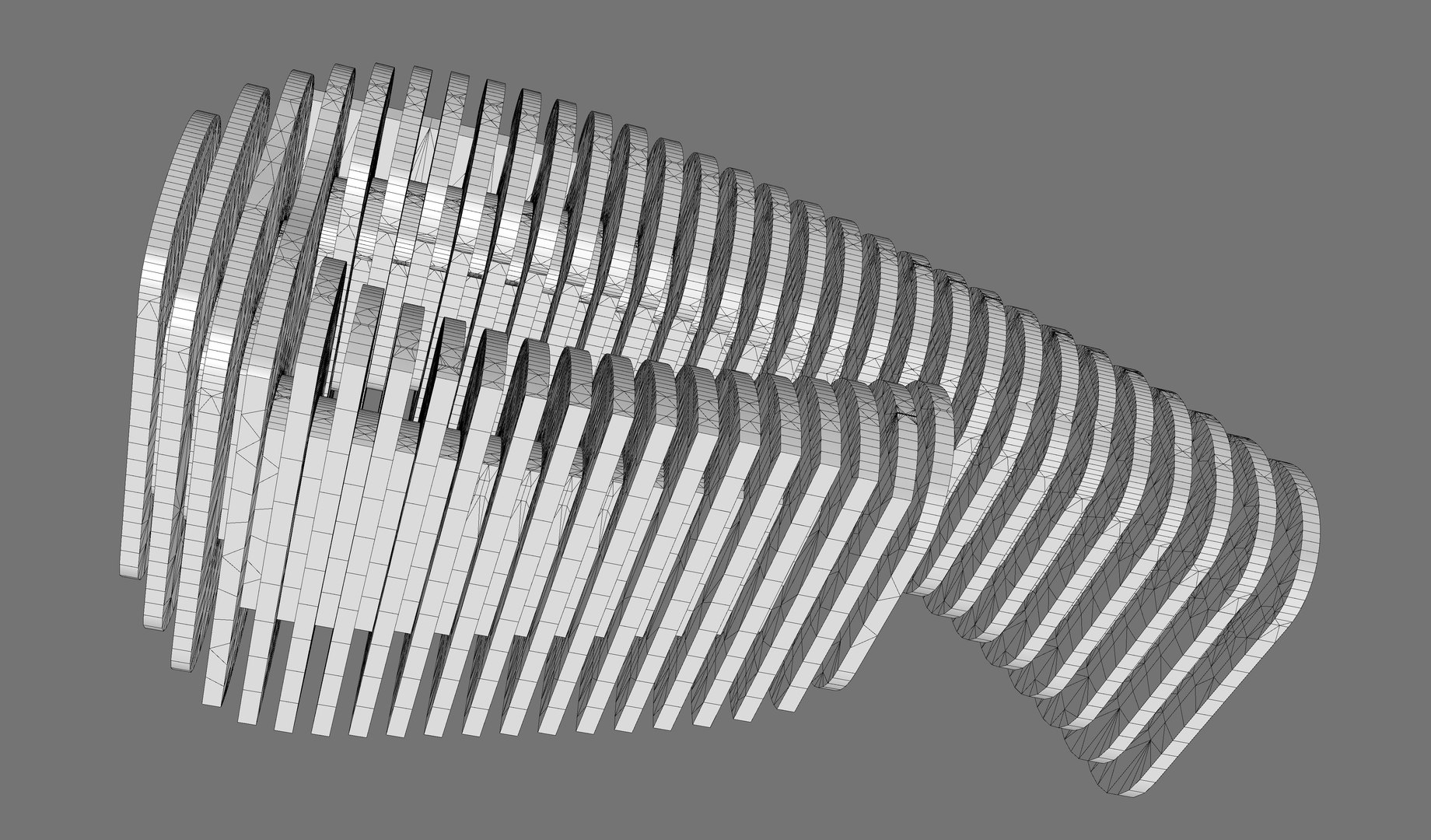 Parametric Table 02 3D Model - TurboSquid 1821486